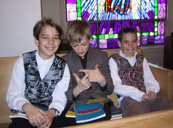 Children's Choir, Tenor Section